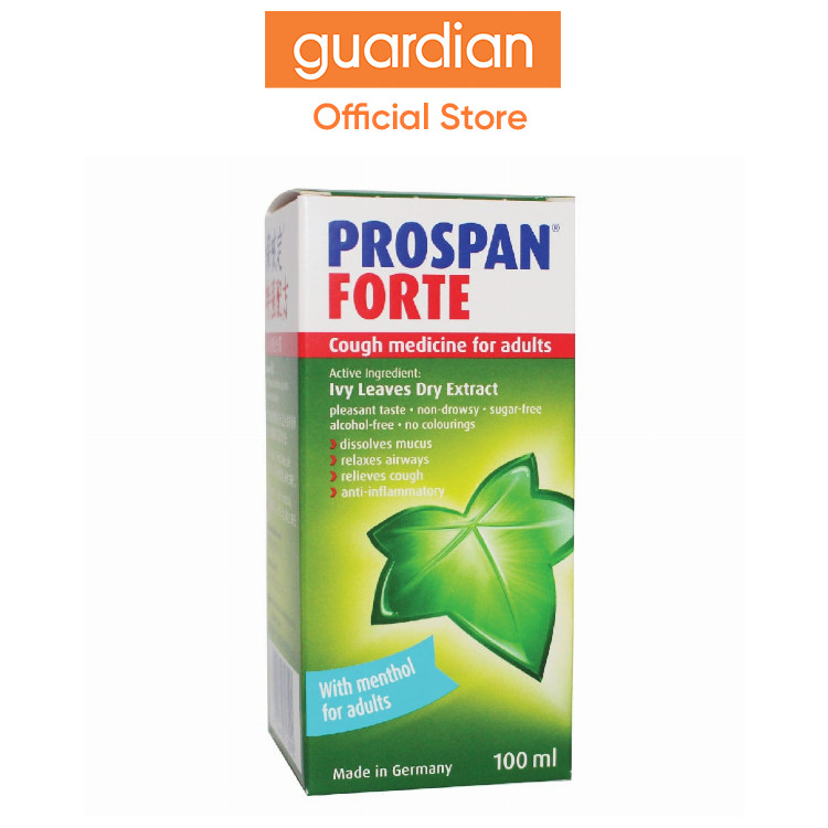 Prospan Forte Cough Medicinewith Menthol for Adults, 100ml | Shopee ...