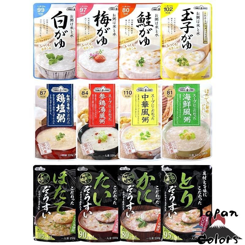 Rice Porridge, Zosui, 12 Variety Set, Retort, Room Temperature ...