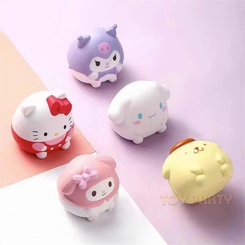 【⭐24h⭐Sanrio Doll】Sanrio Cinnamoroll Hello Kitty Purin Dog Doll Stress ...