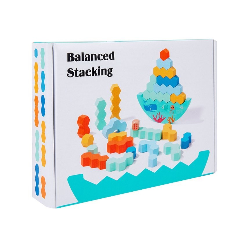 Popular Wooden Swing Jenga Balance Battle Desktop Game Child ...