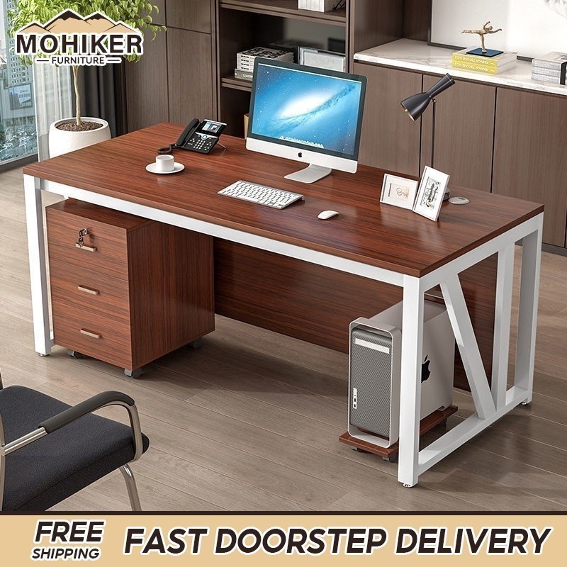 MK Computer Table Study Table Coffee Table With Storage Simple Solid ...