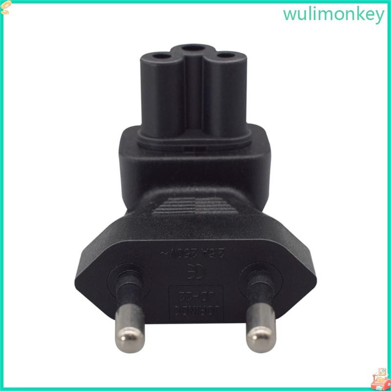 WU EU Standard Power Adapter with EU4 0MM to IEC320 C5 Interfaces ...