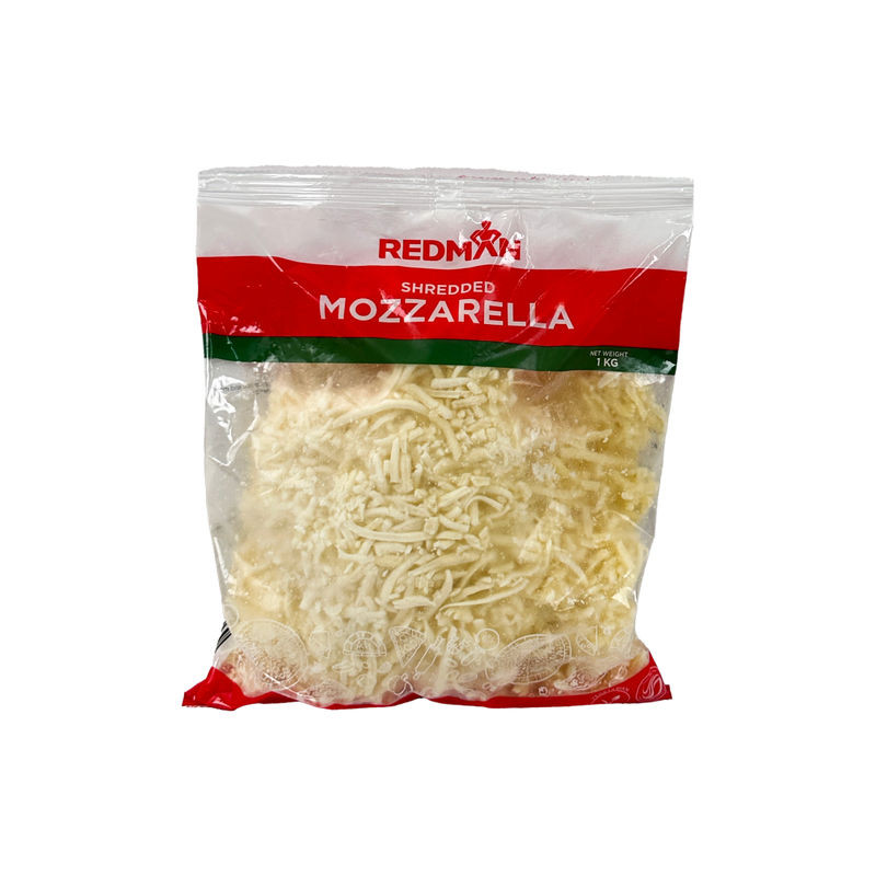 Cheese Mozzarella Shredded/Redman (Carton x10Packets x1Kg) | Shopee ...