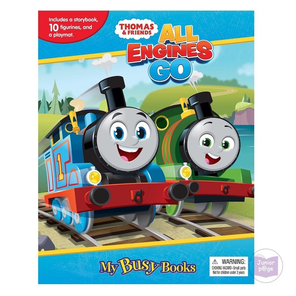 My Busy Books Thomas All Engines Go | Shopee Singapore