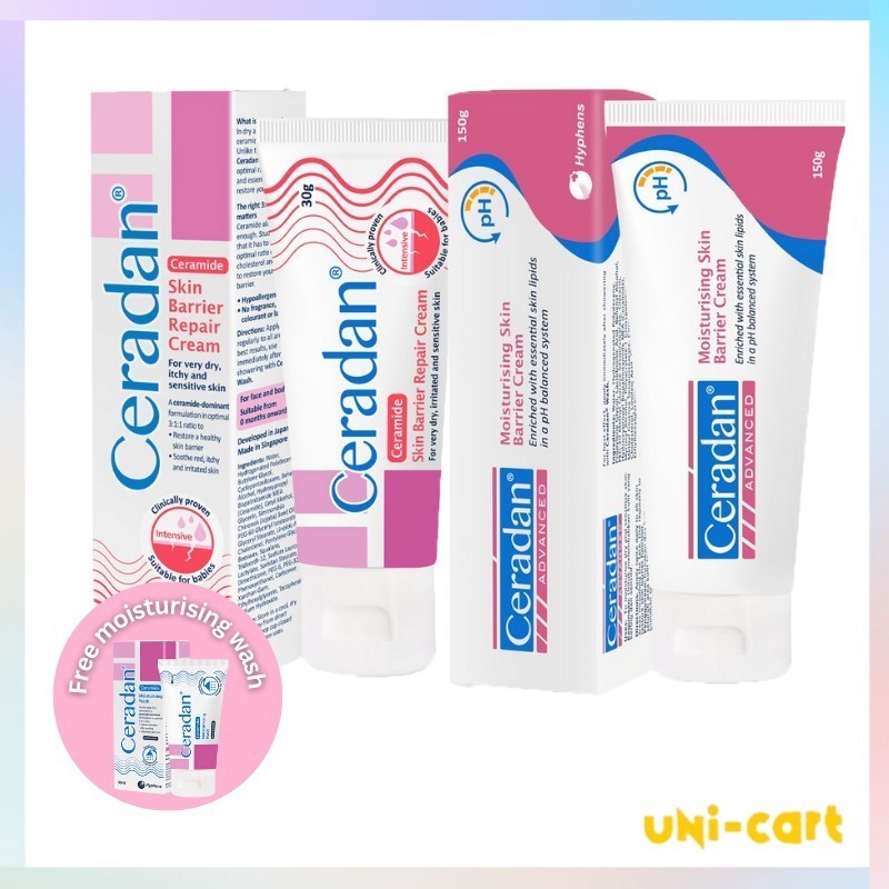 [Cheapest] Ceradan Advanced Moisturising Skin Barrier Cream 150g ...