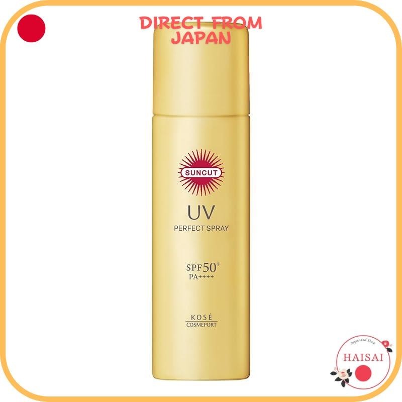 [Direct From Japan]KOSE SUNCUT PERFECT UV SPRAY SPF50+ PA++++ durability 60g sunscreen | Shopee ...