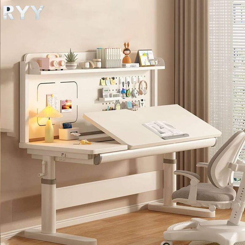 RLY Children Study Table With Drawer Height Adjustbale Table With ...