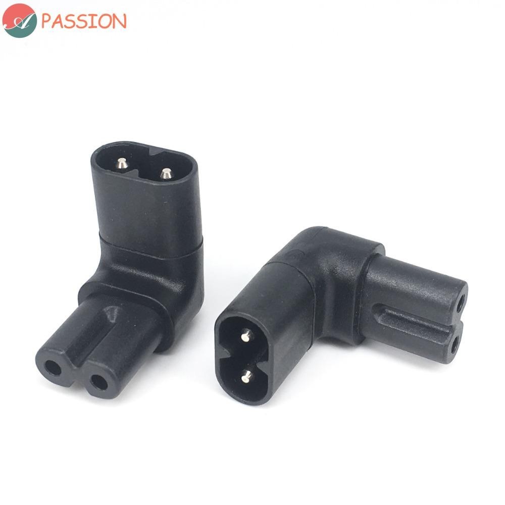 PASSION AC Power Adapter IEC 320 Eight Character Tail Right Angled ...