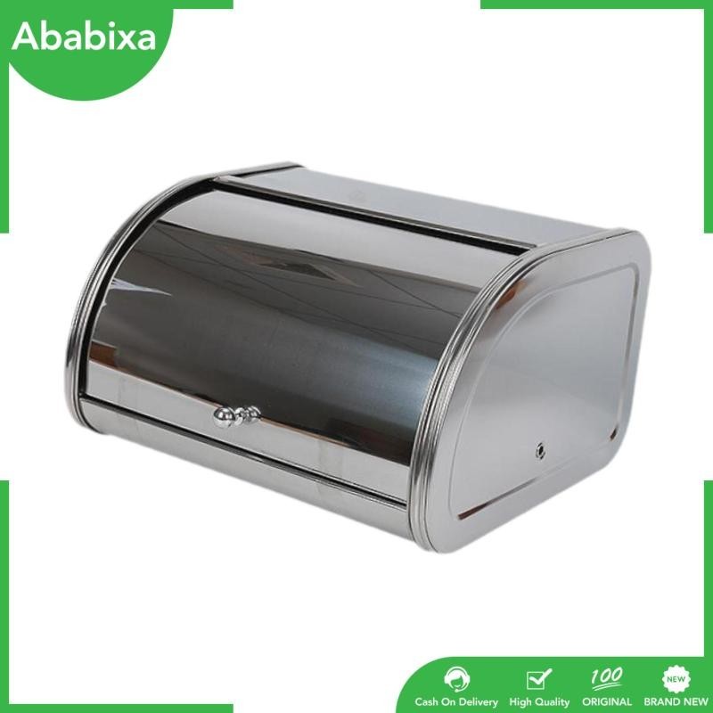 [Ababixa] with Roll Bread Keeper Farmhouse for Pantry Bakery Countertop ...