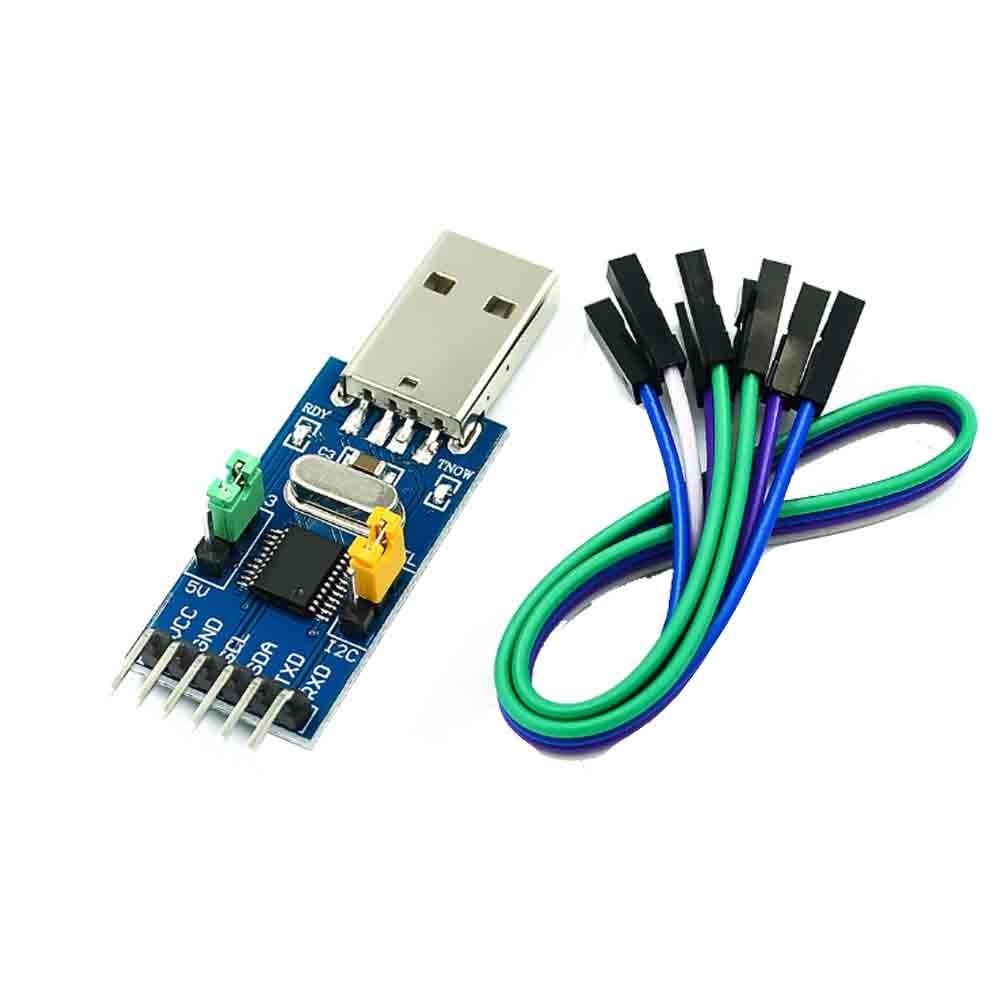 CH341T 2-in-1 module USB to I2C IIC UART USB to TTL MCU serial port ...