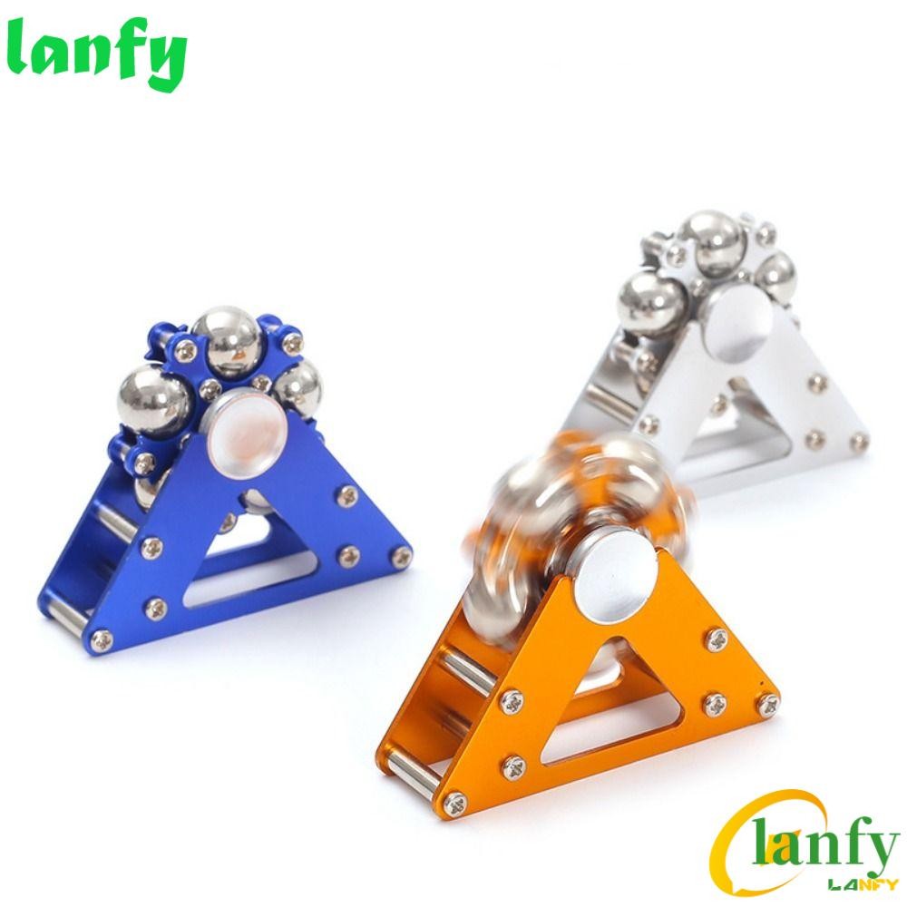 LANFY Fingertip Gyro Mechanical, Triangle Windmill Hand Spinner Ferris ...