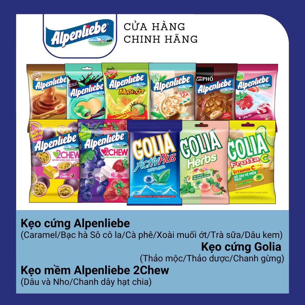 Alpenliebe, Golia hard candy, soft candy in packs of many outstanding ...