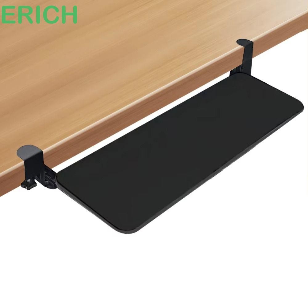 ERICH1 Under Desk Keyboard Tray, Pull Out C Clamp Mount Slide Keyboard ...