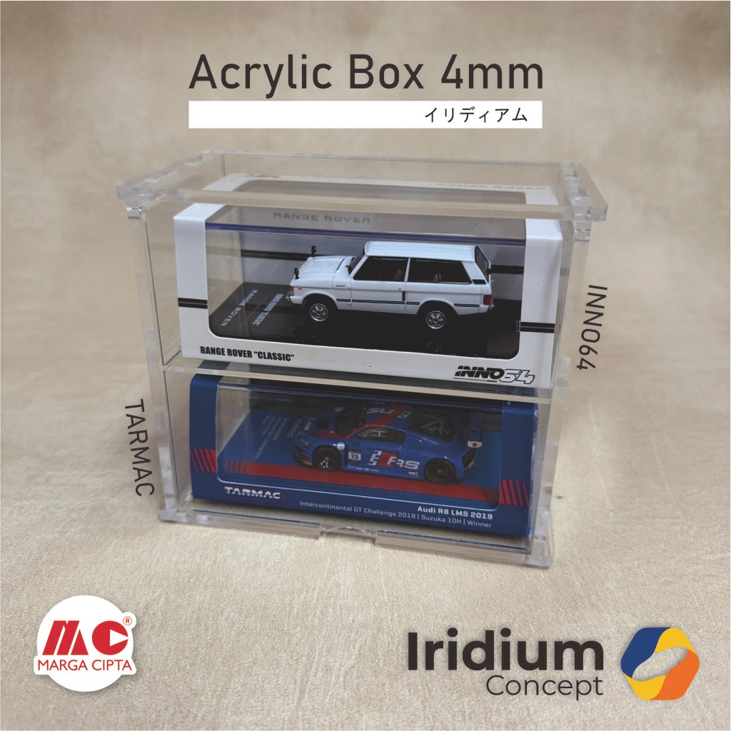 Acrylic Box 4mm Inno64 / Tarmac / Aurora Model / Time Micro Premium ...