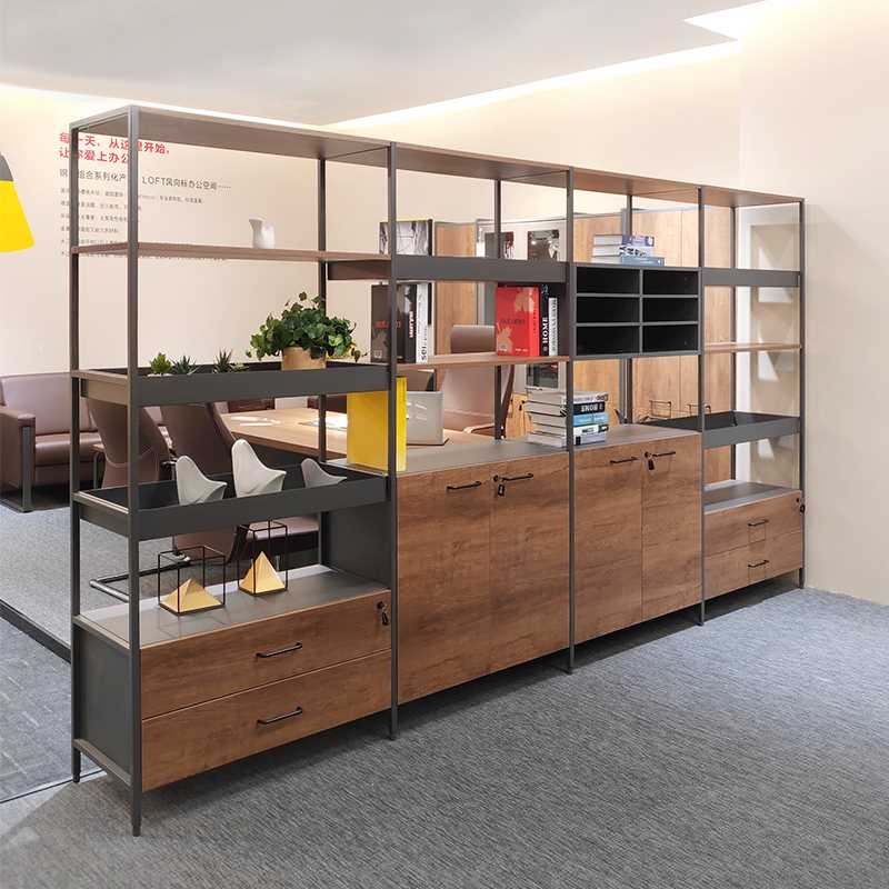 Partition Office File Cabinet Floor-standing Storage Cabinet Office ...