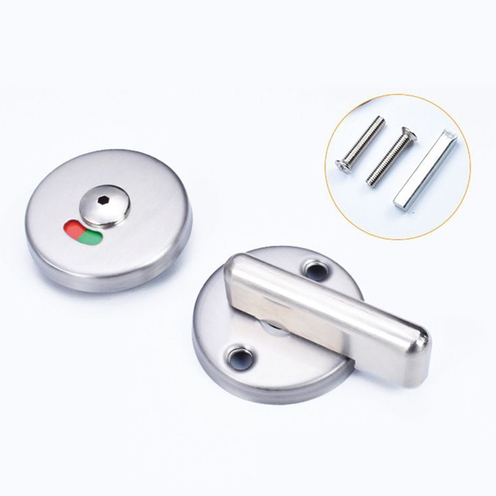 FSFO_Indicator Bolt Vacant Engaged Bathroom Privacy WC Toilet Door Lock ...