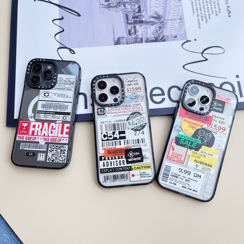 【Fragile label】CASETIFY Magnetic absorption High Quality Acrylic Phone ...