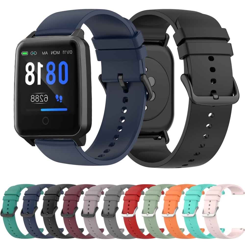 Silicone Watch Strap For AXTRO Fit 3/Actxa Tempo 4c/Actxa Tempo 5c Smart Watch Bracelet Sports ...