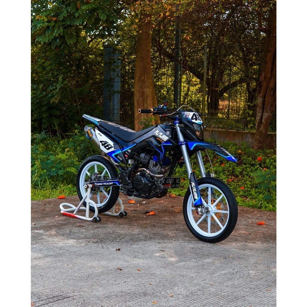Decal/Sticker crf 150L WR155/Gordon/ D'Tracker / KLX BF full body (Can ...
