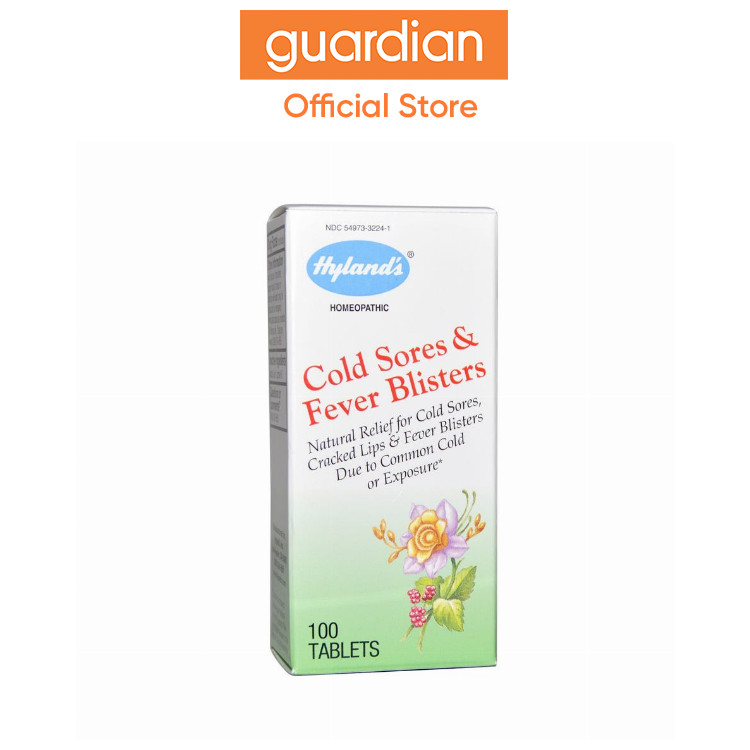 Hyland's Cold Sores & Fever Blisters Tablets 100tabs | Shopee Singapore