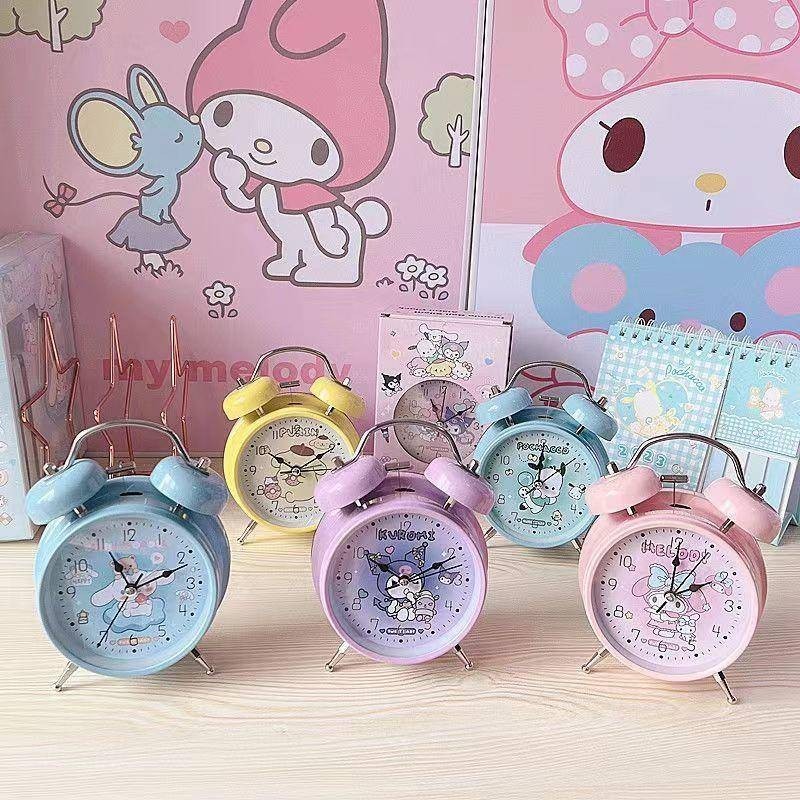 Sanrio Mymelody Kuromi Cinnamoroll Pochacco Pompompurin Kids Alarm ...