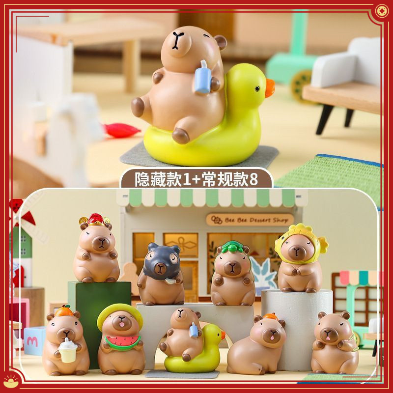 Capybara Emotional Cute Pet 104 Trendy Play Capybara Blind Box Capybara ...