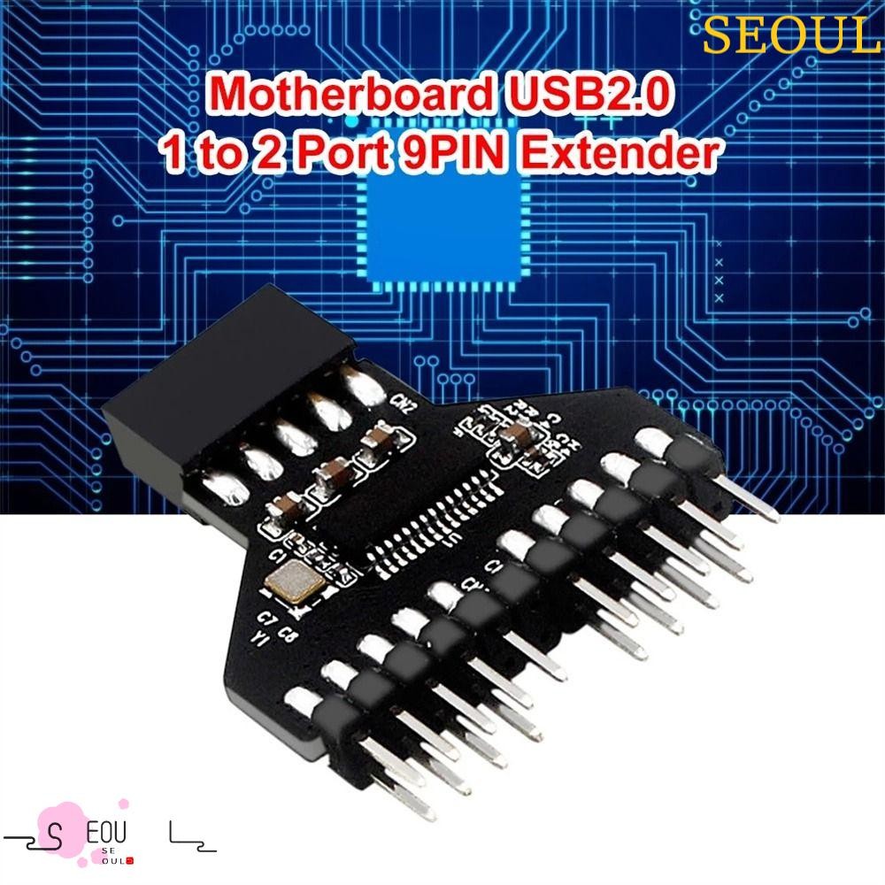 SEOUL Motherboard Header Splitter 1 to 2 Extension for RGB Lamp Fan RGB ...