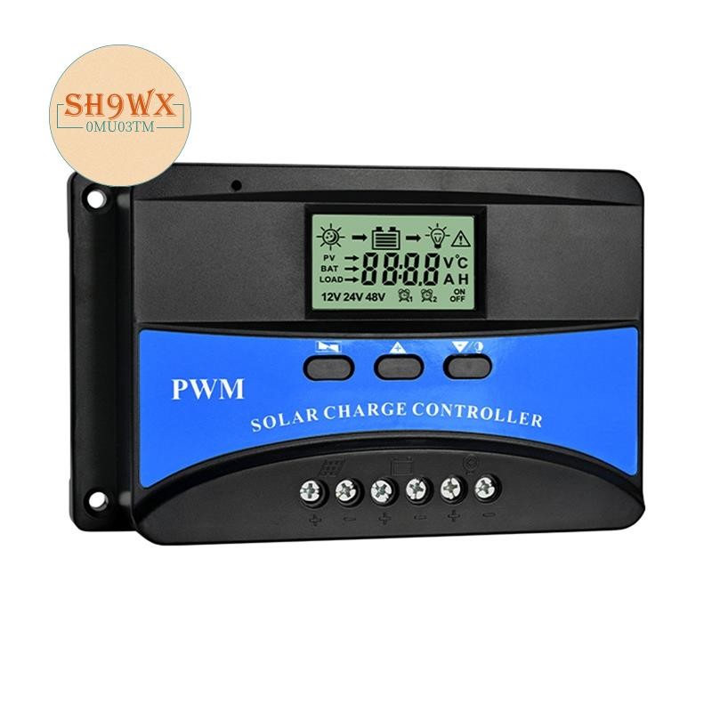 Solar Charge Controller 30A Solar Panel Custom Battery Regulator, Auto ...