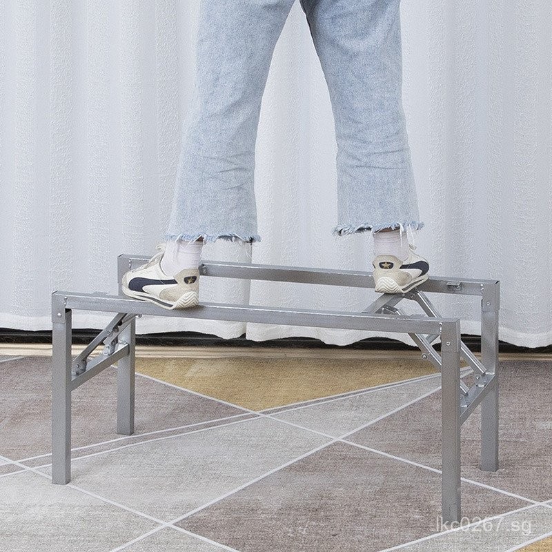 Folding Table Legs Table Shelf Tabel Leg Stand Iron Table Feet Stand ...