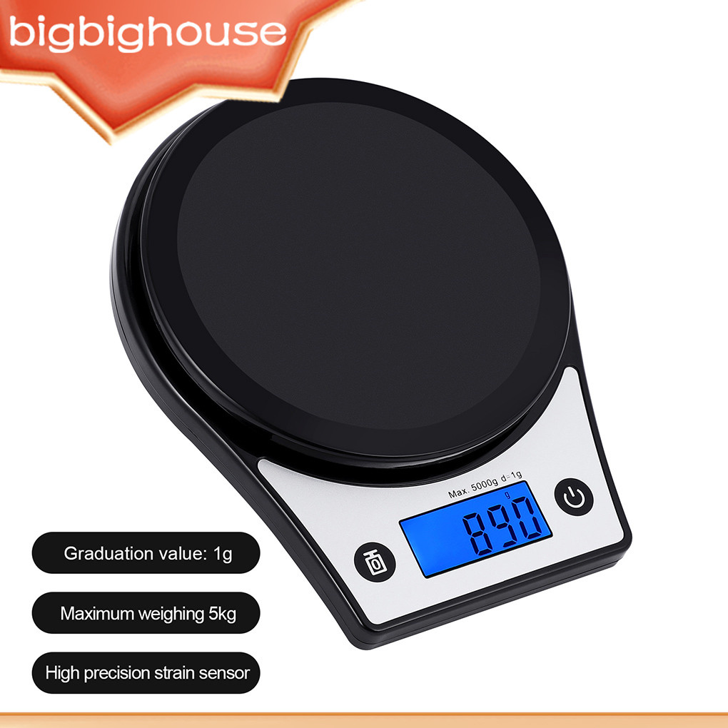 Digital Scale Kitchen Cooking Baking Fruit 4 Units Battery Powered ...