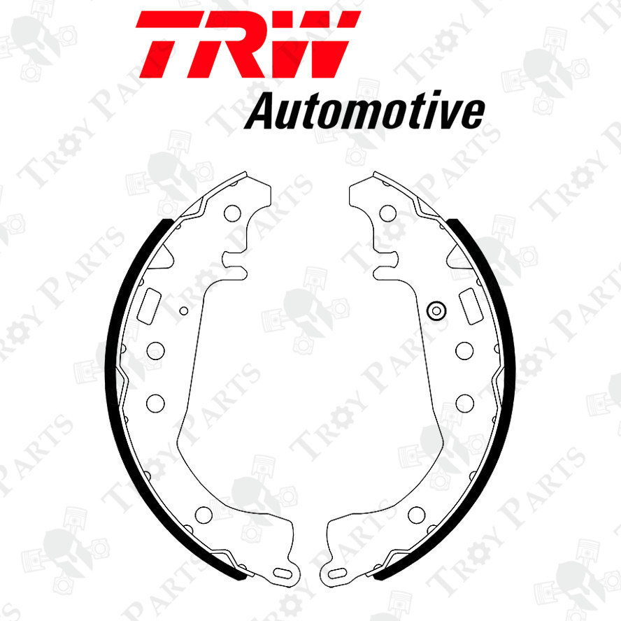 (1pc) TRW Rear Drum Brake Shoe for Toyota Vios NCP42 NCP93 NCP150 E ...