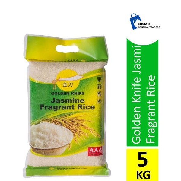 Golden Knife AAA Jasmine Fragrant Rice 5kg | Shopee Singapore