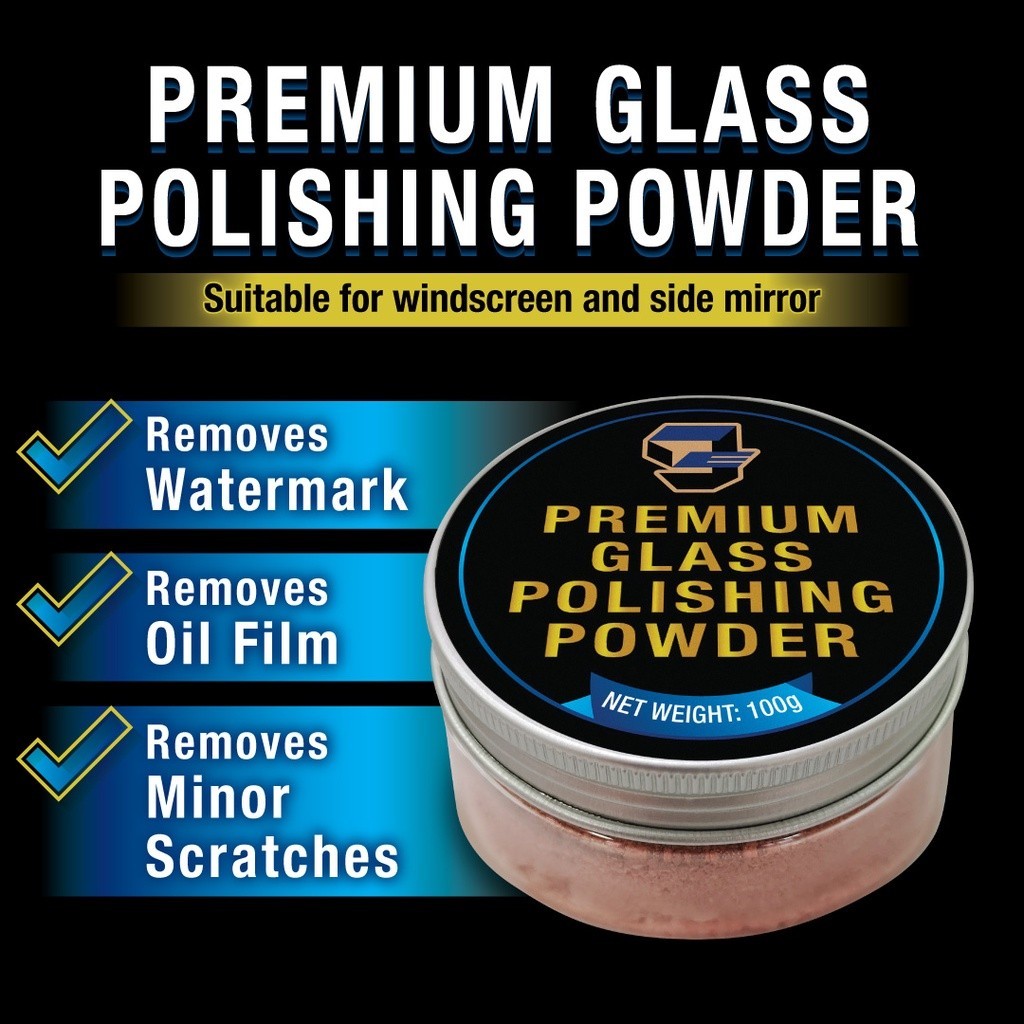 Glass Polishing Powder Premium Quality Watermark Remover Oil Film Minor ...