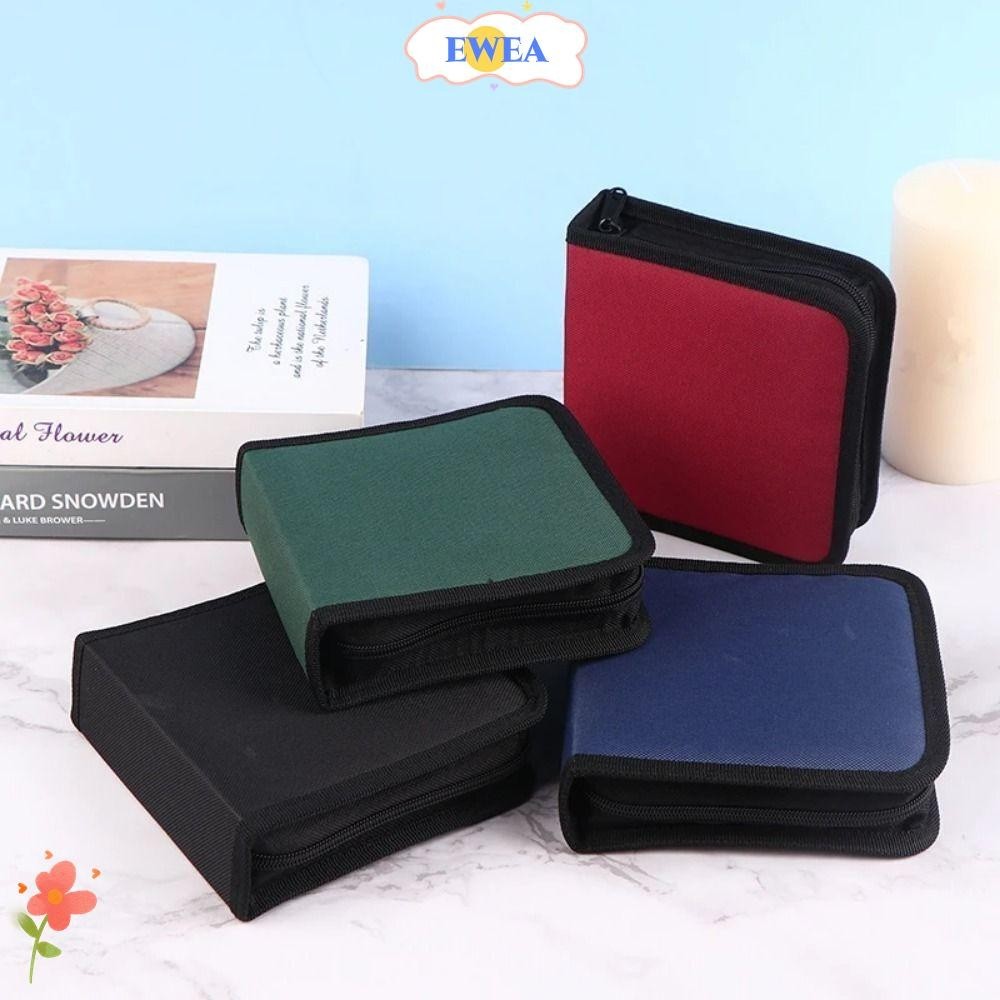 EWEA Cd , CD DVD Wear-resisting Discs Storage Bag, Car Storage Durable ...
