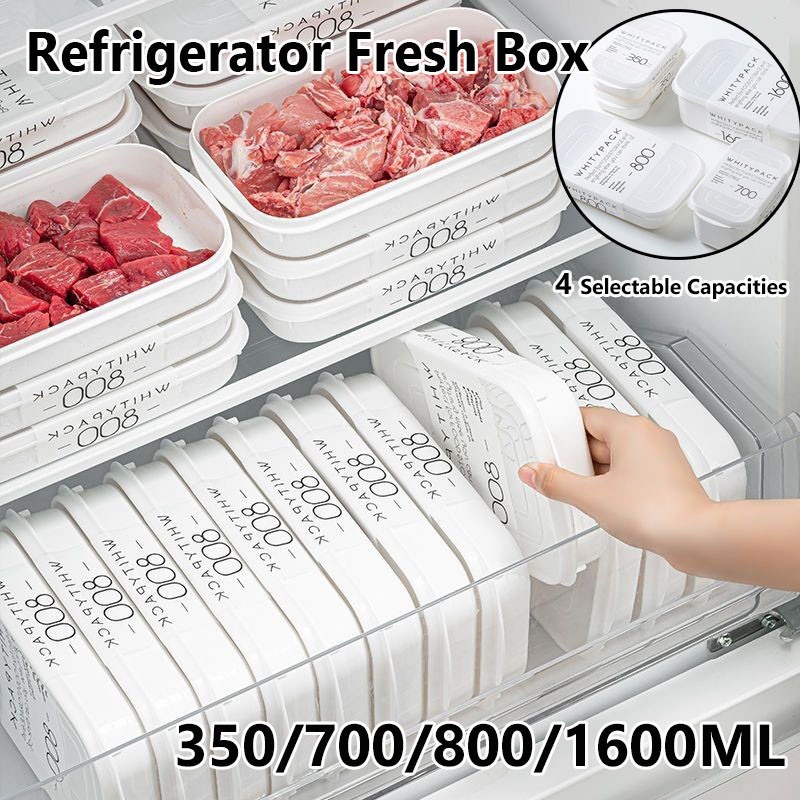 Fresh-keeping Box Household Food Grade Lunch Box with Lid Microwave ...