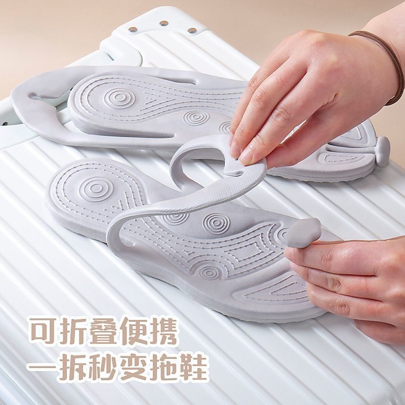 Portable Foldable Slippers Travel Men's Travel Swimming Women's ...