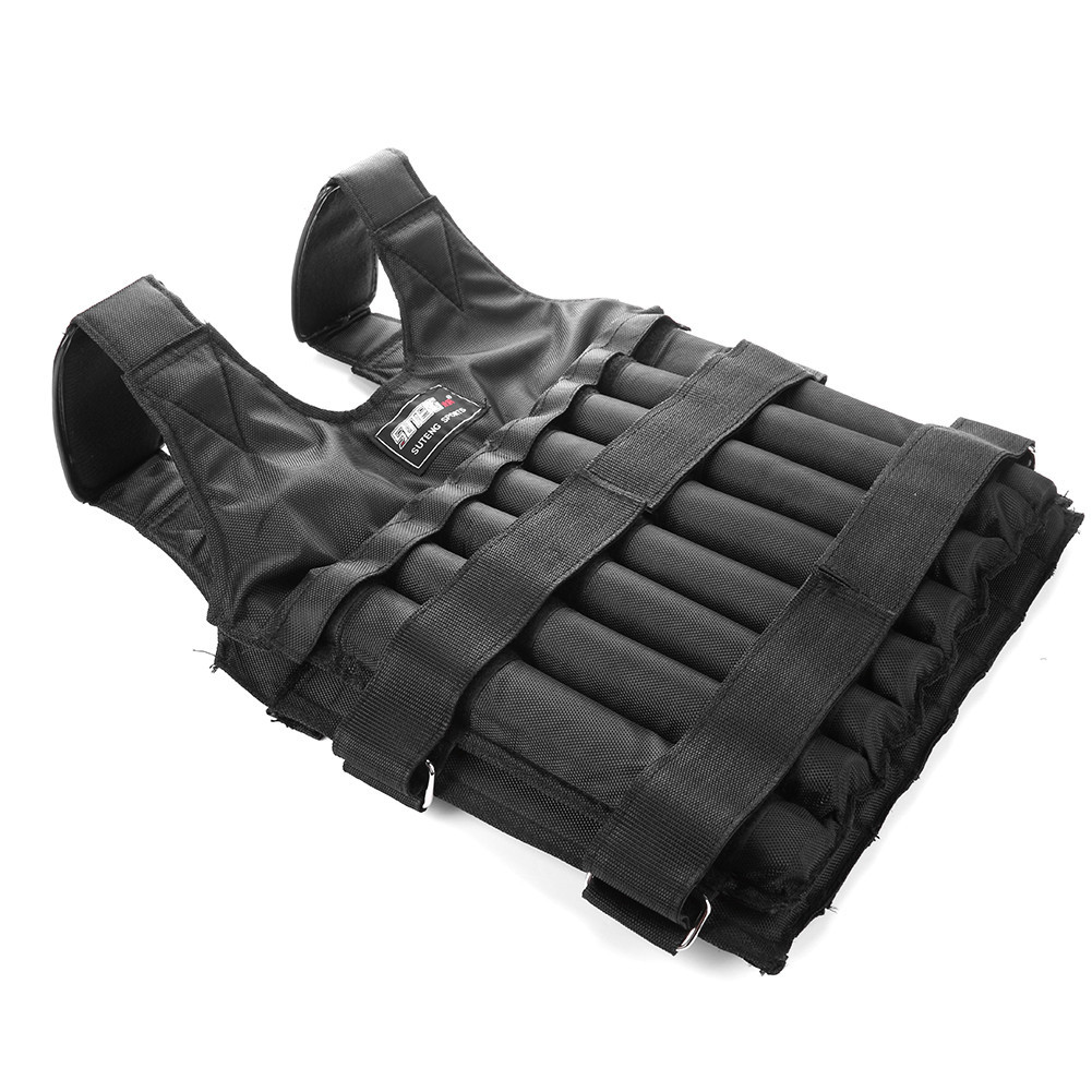 {FA} 15kg 20kg 50kg Loading Weighted Vest Adjustable Exercise Training ...