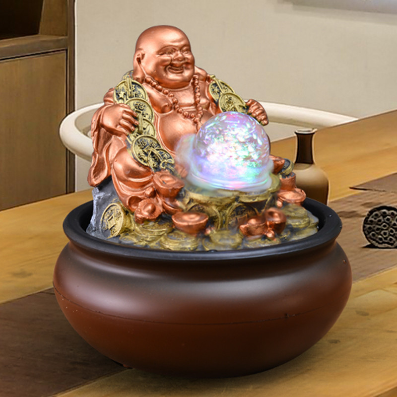 Water Pavilion Chinese Style Fengshui Wheel Water Fountain Decoration ...