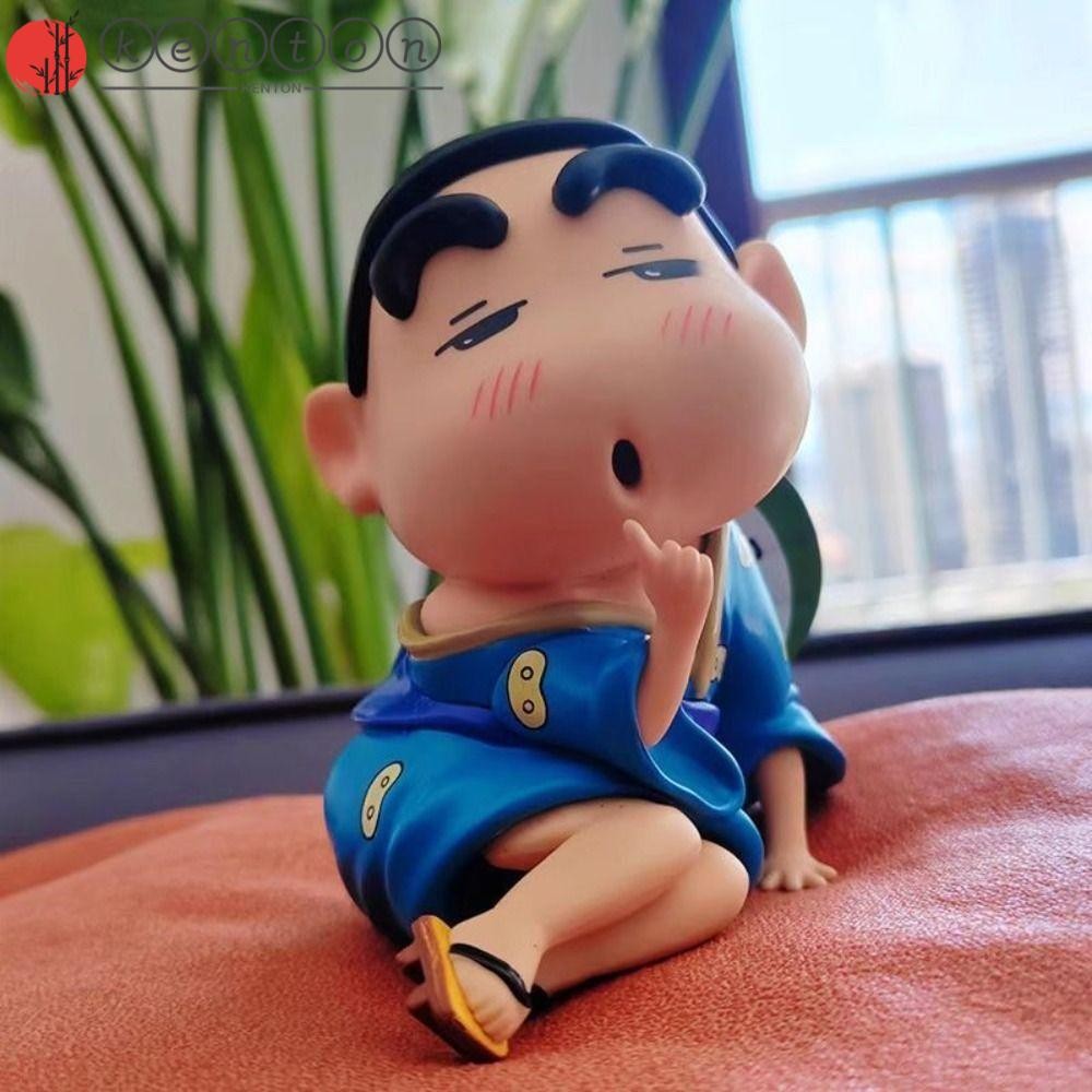 KENTON Crayon Shin-chan Anime Figure, Kimono Japan Style Crayon Figure ...
