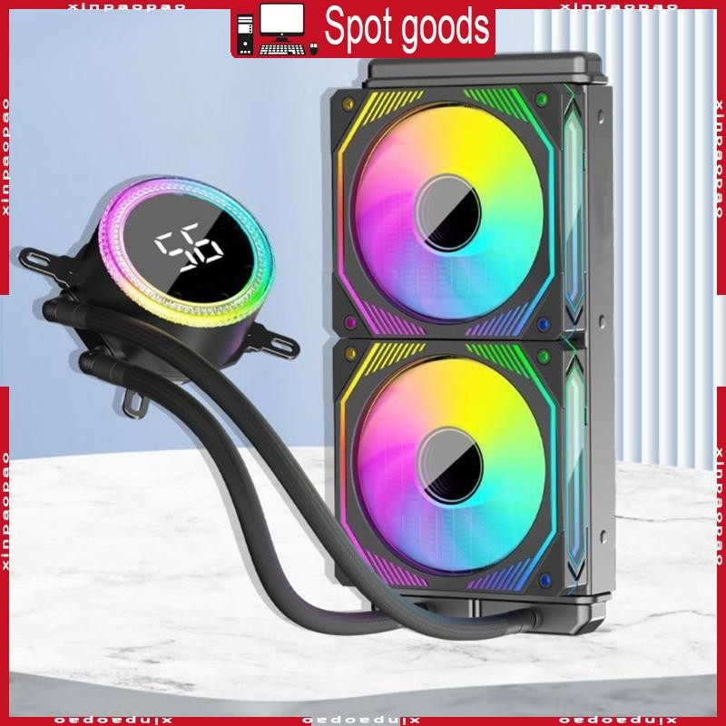 XI ARGB CPU Liquid Coolers PWM Controlled Temperature Water Cooling ...