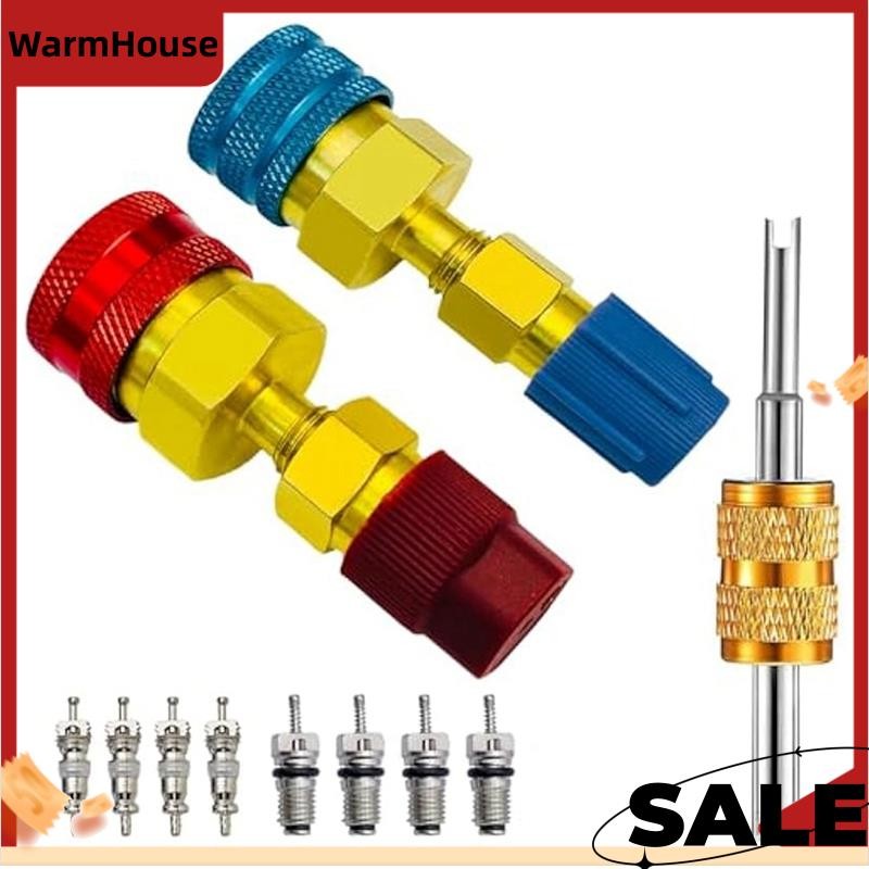 R1234YF Quick Coupler Kit,R1234yf to R134a Adapter,High Low Side ...
