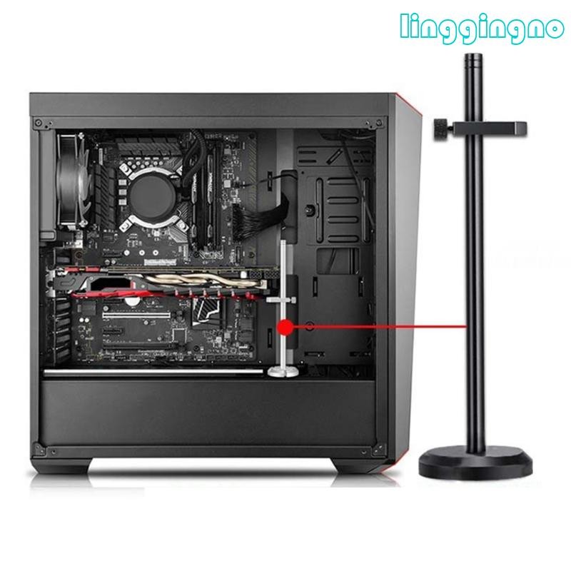 RR GPU Support Bracket Graphics Card Brace GPU Support Stand Adjustable Aluminum Video Card Sag ...