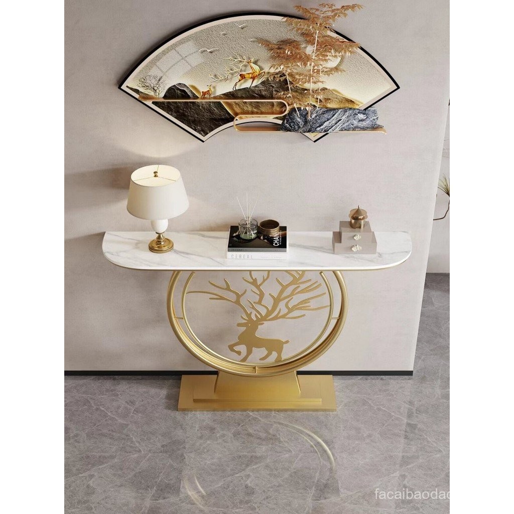 New Chinese Style Entryway Table Italian Style Living Room Wall ...