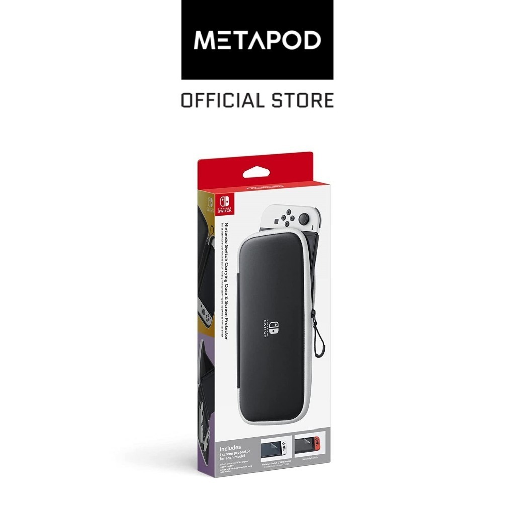 Nintendo Switch Case And Screen Protector (For OLED) | Shopee Singapore
