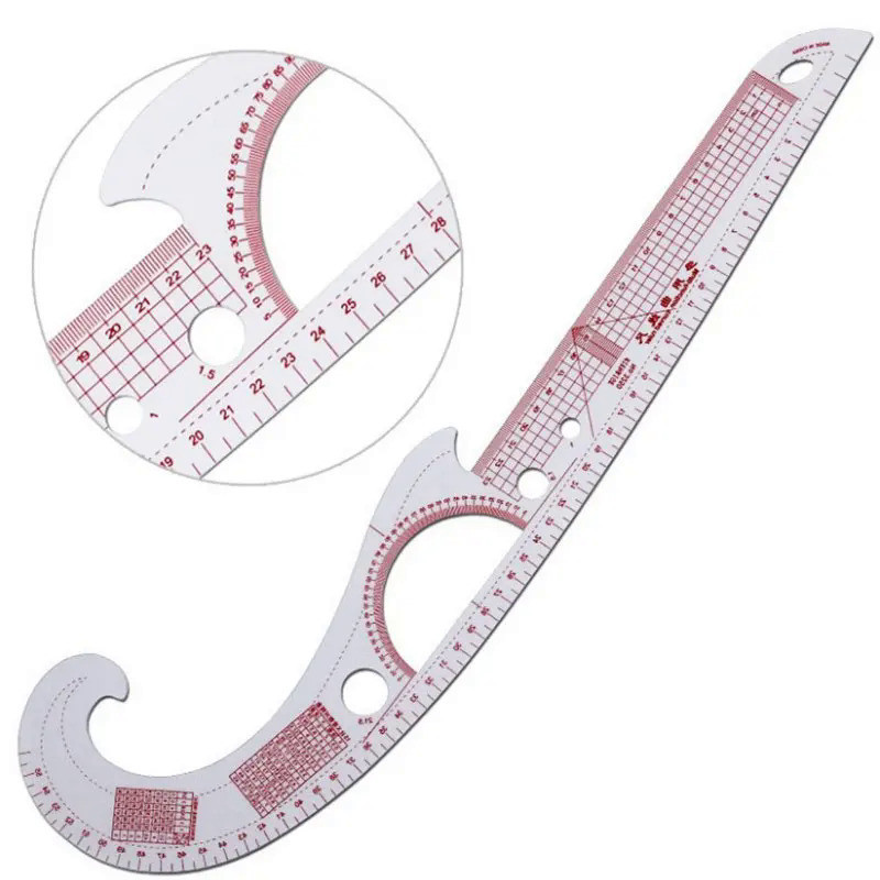 1pcs Plastic 3250 Scale Triangle Fashion Sewing Ruler Set Vary Form ...