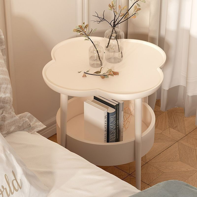 Creative Side Table Modern Minimalist Sofa Side Cabinet Cream Style ...