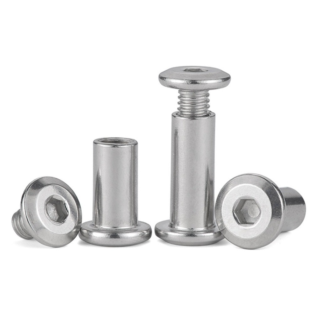 304 Stainless Steel Hexagon Socket Chamfering Screw Pair Lock Screw ...
