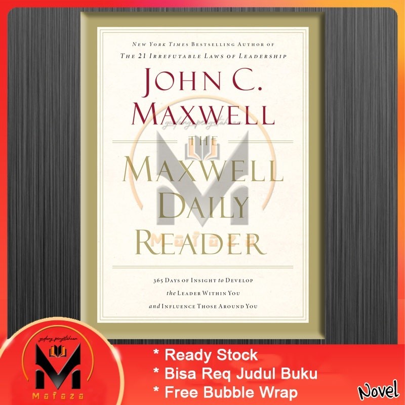 The Maxwell Daily Reader - John C. Maxwell (English) | Shopee Singapore