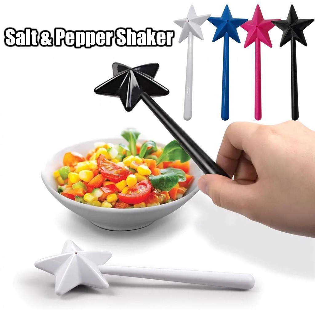 Star Salt Shaker Magical Star Wand Spice Shaker Mini Salt and Pepper ...