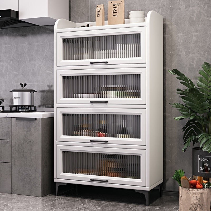 Kitchen Cabinet Home Multilayer Kitchen Storage Cabinet Rack Floor ...